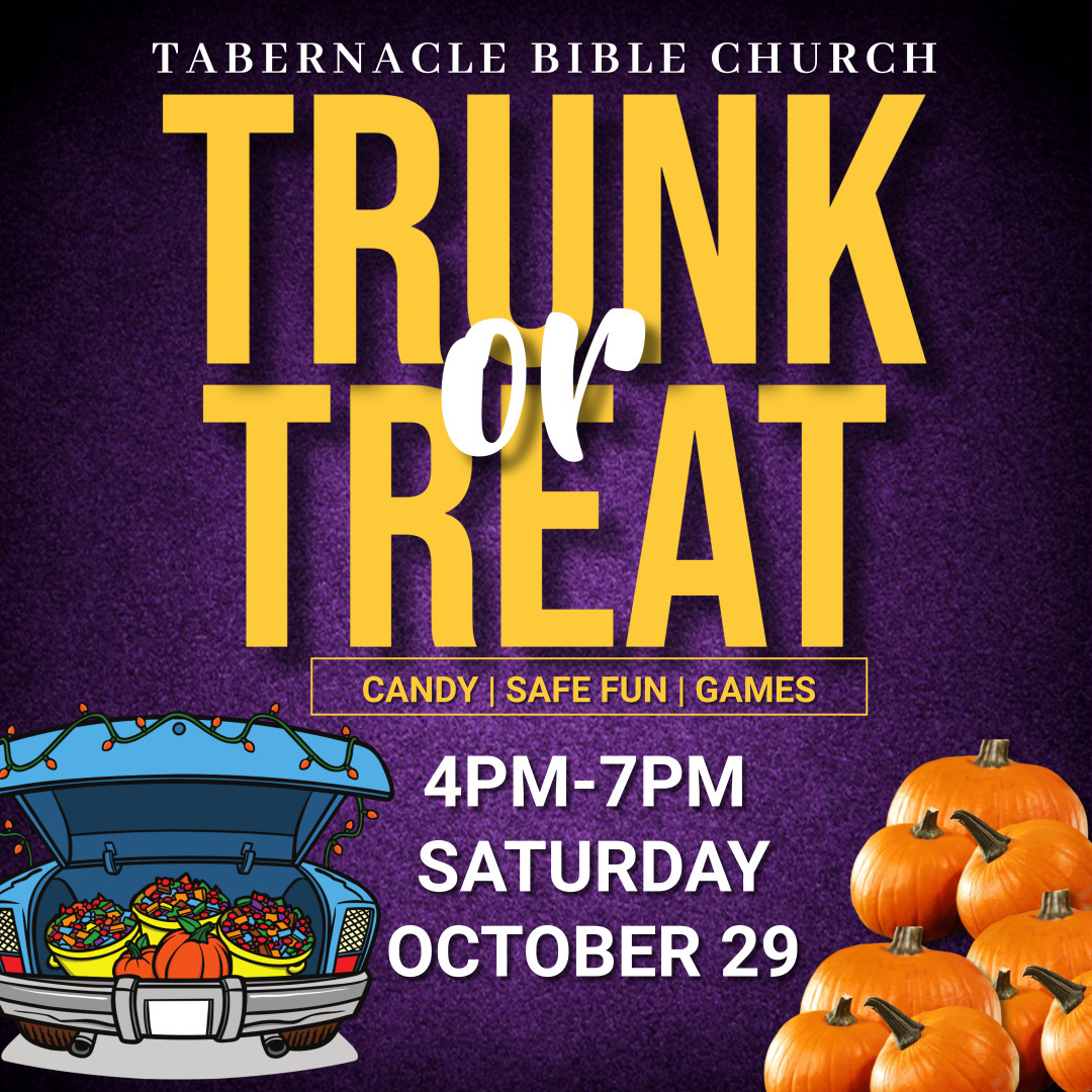 Trunk Or Treat Tabernacle Bible Church Trunk Or Treat Tabernacle Bible Church